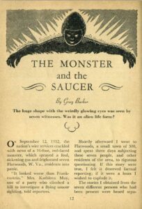 The Flatwoods Monster: A Comprehensive Investigation into West Virginia ...